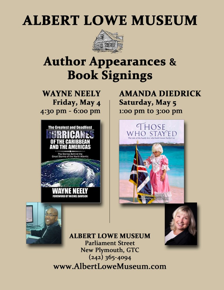 Albert Lowe Museum Hosts Bahamian Authors Amanda Diedrick and Wayne ...